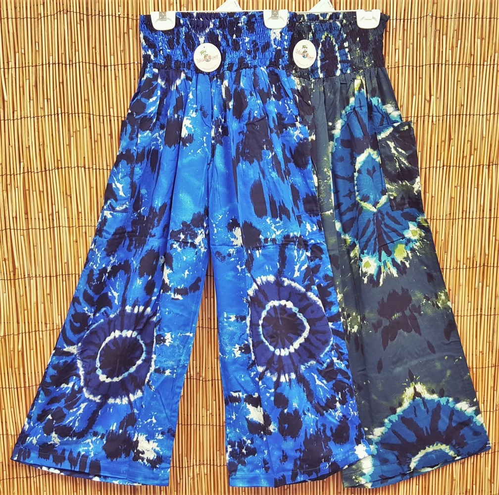 Island Planet Tropical Clothing: PANTS/RAYON PRINT PANTS