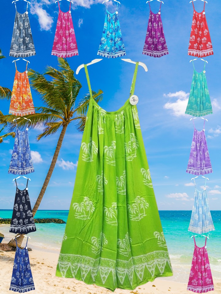 Island Planet Tropical Clothing: DRESSES/ISLAND PLANET LONG SUNDRESSES