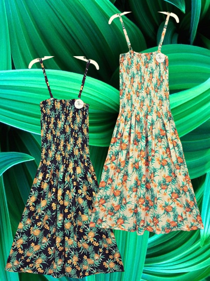 Island Planet Tropical Clothing: DRESSES/ISLAND PLANET LONG SUNDRESSES
