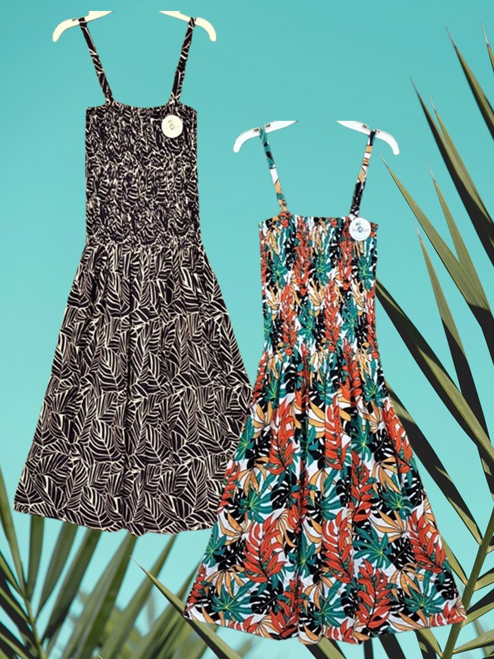Island Planet Tropical Clothing: DRESSES/ISLAND PLANET LONG SUNDRESSES