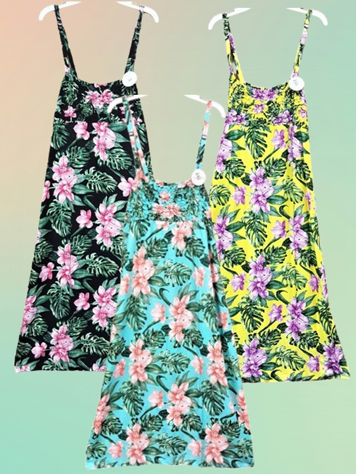 Island Planet Tropical Clothing: DRESSES/ISLAND PLANET LONG SUNDRESSES