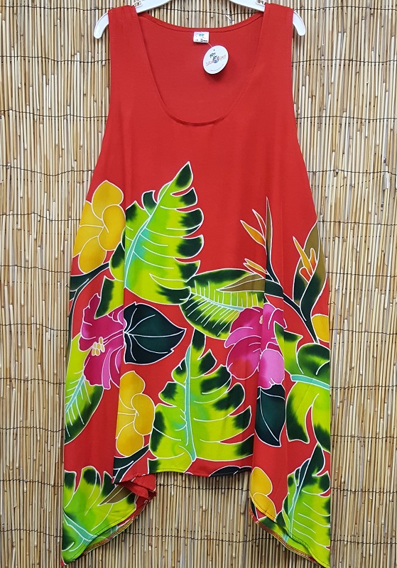 Island Planet Tropical Clothing: COVER UPS/HANDPAINTED & BATIK COVER UPS